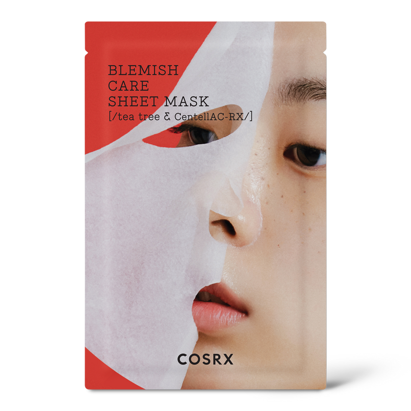 M Beauty + COSRX ac collection blemish care sheet mask 1ea - 26 ml