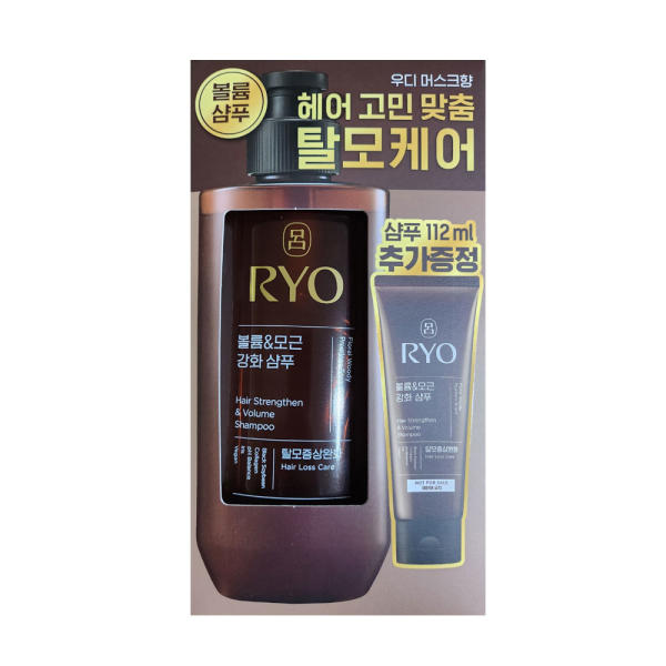 M Beauty + Ryo Damage Care Shampoo - 480ml+112ml