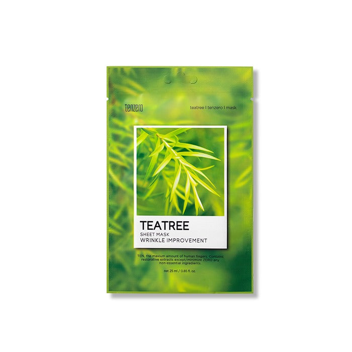 M Beauty + TENZERO TEATREE SHEET MASK - 25 ml*10ea