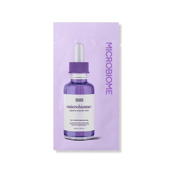 M Beauty + TENZERO SIGNATURE AMPOULE MASK MICROBIOME - 28 ml * 10 ea