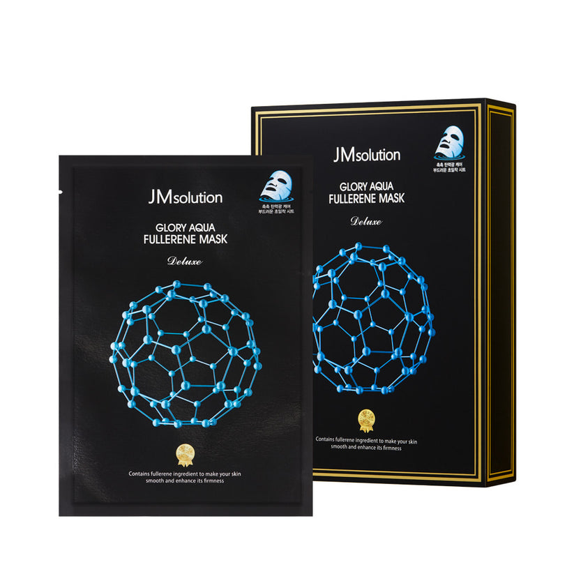 M Beauty + JMSolution glory aqua fullerene mask deluxe - 35ml*10ea